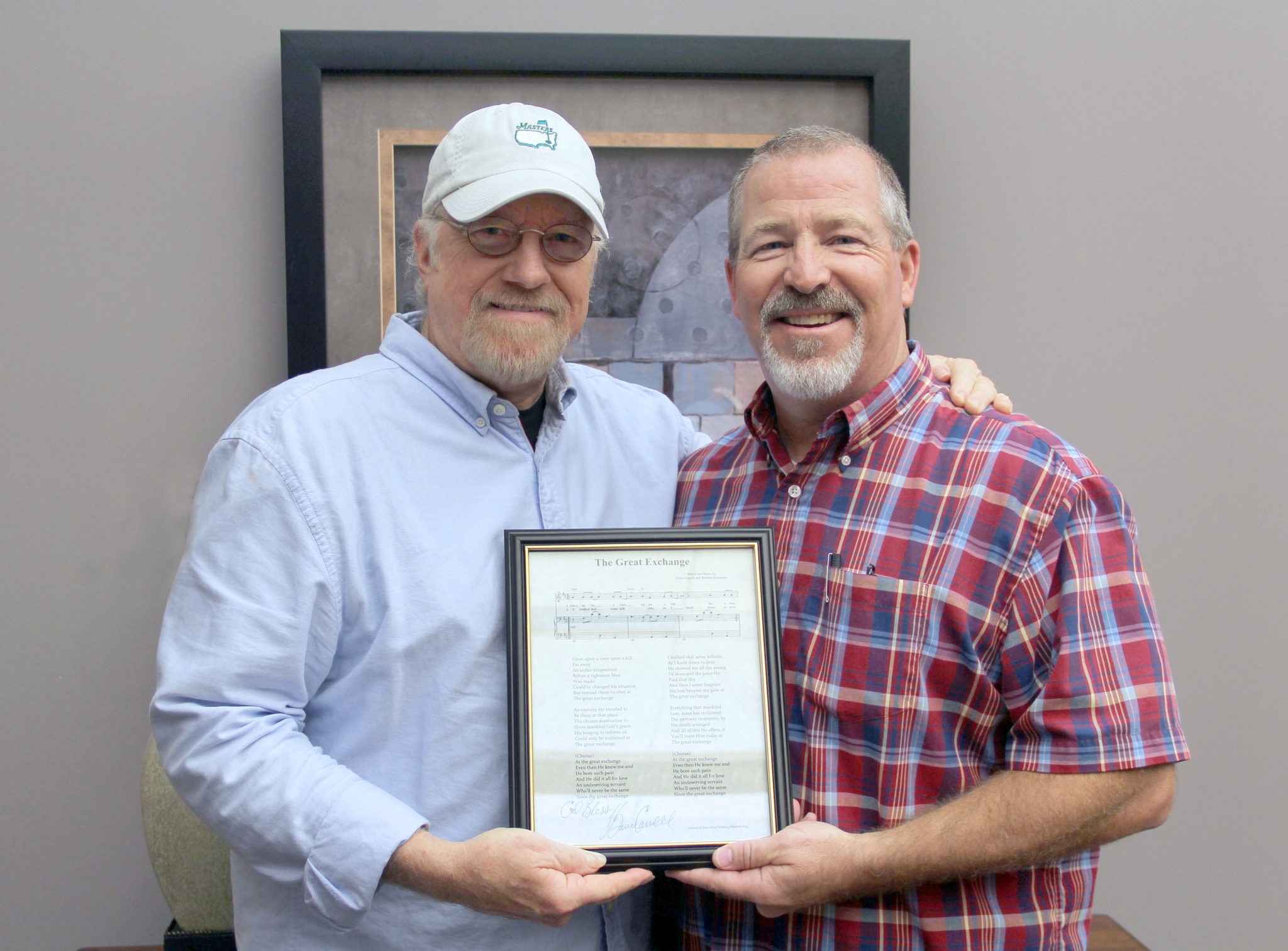 Bruce Carroll honors Shelby with presentation - Shelby Systems